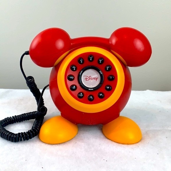 Disney | Other | Vintage Disney Mickey Telephone | Poshmark